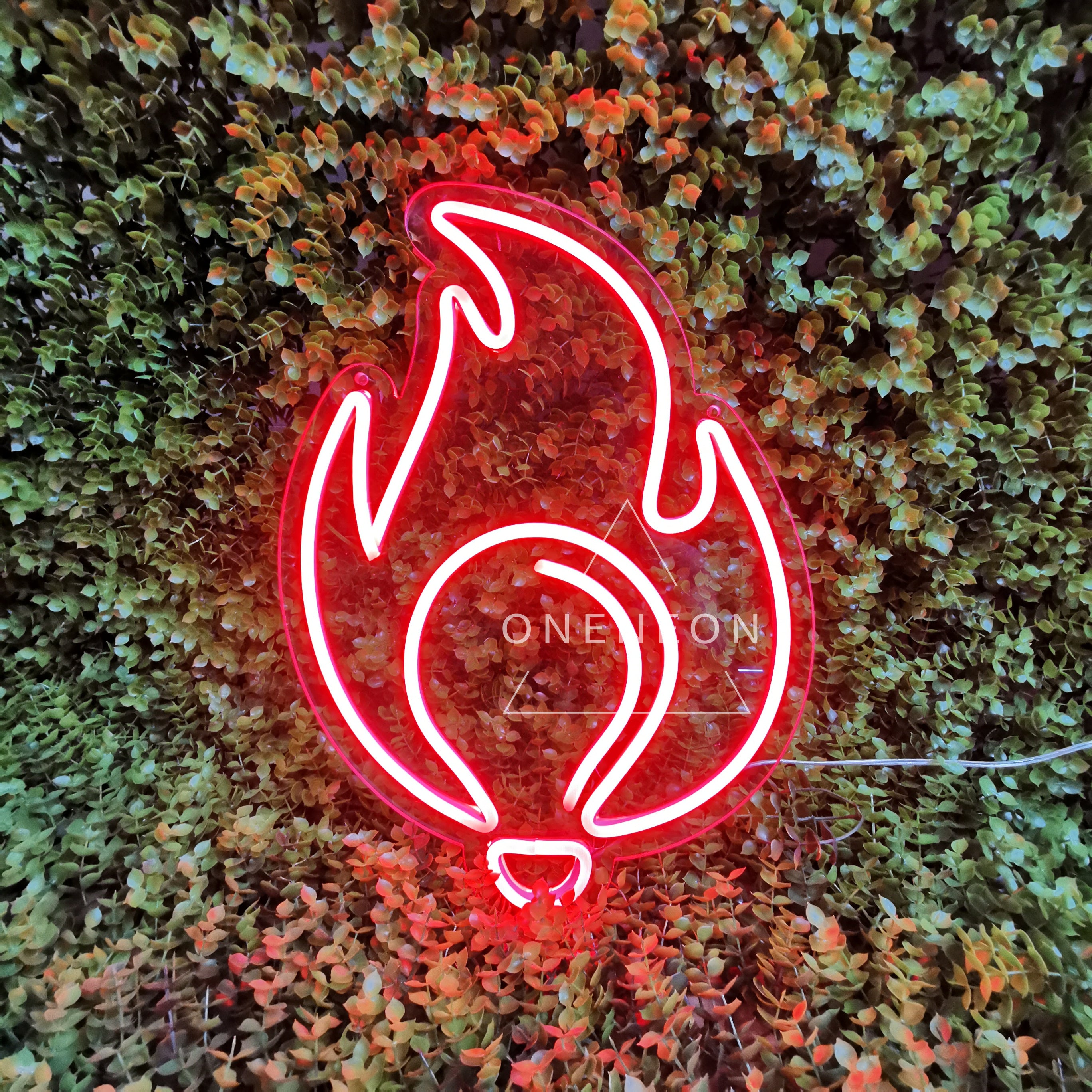Fire Flame Neon Sign – OneNeon